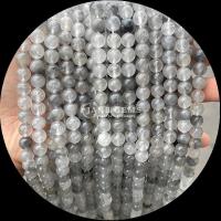 China Natural Rose Quartz Golden Rutilated Quartz Round Beads 8mm for DIY Jewelry Healing Energy for sale