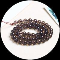 China Wholesale Natural Fire Quartz Smoky Quartz Round Bead Strands 8mm for DIY Jewelry Crafting for sale