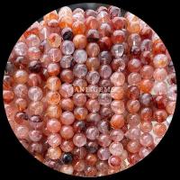 China Wholesale Natural Fire Quartz Smoky Quartz Round Bead Strands 8mm for DIY Jewelry Crafting for sale