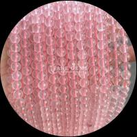 China Natural Rose Quartz Strawberry Quartz Round Gemstone Beads 8mm Loose Bead Strands for DIY Jewelry Making for sale