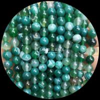 China Natural Round Agate Loose Bead Strands 8mm Multi Color Stripped Gemstone for DIY Jewelry Making for sale