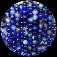 China Natural Round Agate Gemstone Beads 8mm Multi-Color Strands for DIY Jewelry Making Healing Bracelets for sale