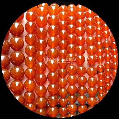 China Natural Gemstone Beads 8mm Round Agate Carnelian Yellow Stripped Loose Bead Strand for DIY Jewelry Making for sale