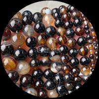 China Natural Gemstone Loose Bead Strands 8mm Round Agate for DIY Jewelry Making for sale