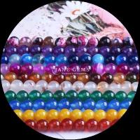 China Natural Gemstone Beads 8mm Round for DIY Jewelry Making Healing Energy Wholesale for sale