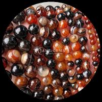 China Customized Multi-color Agate Beads in 8mm Round Shape from for Jewelry Making for sale