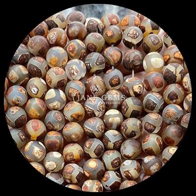 China Natural Gemstone Round Beads 8mm DIY Jewelry Making Loose Bead Strands Polished for sale