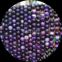 China Natural Fire Agate Round Loose Bead Strands 8mm for DIY Jewelry Making and Clothing Embellishments for sale