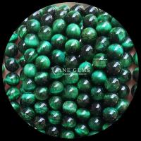 China Natural Blue Tiger's Eye Round Shape Gemstone Beads 8mm Loose Strands for DIY Jewelry Making for sale