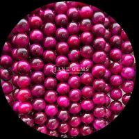 China Polished 8mm Round Cut Gems Bead in Assorted Colors for Beadwork Projects for sale