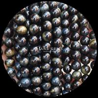China Natural Tiger's Eye Round Gemstone Beads 8mm Loose Strands for DIY Jewelry Making Polished for sale