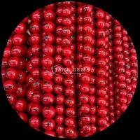 China Polished Gemstone Beads for Embellishments Round Shape 8mm Size for sale
