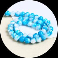 China Natural Gemstone Loose Bead Strands 8mm Round Shape Assorted Colors for DIY Jewelry Making for sale