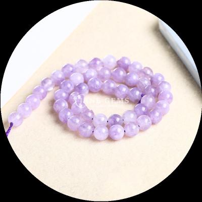 China Natural Gemstone Loose Bead Strands 8mm Round Polished Assorted Colors for DIY Jewelry Making for sale