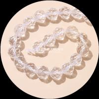 China Natural Rose Quartz Clear Quartz Round Faceted Loose Beads 8mm for DIY Jewelry Making for sale