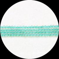 China Assorted Color Gemstone Bead Round Cut Small Tourmaline Crystal Loose Bead Strands for sale