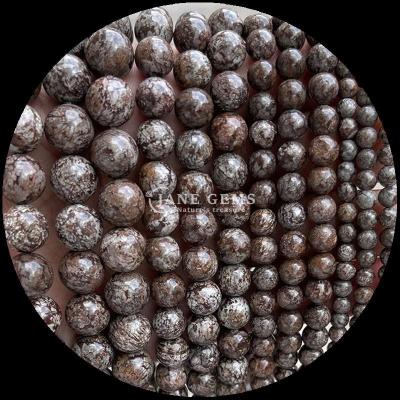China Natural Red Jasper Blue Sandstone Round Gemstone Bead Strands 8mm for DIY Jewelry Healing Energy for sale