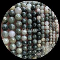 China Natural Rhodonite Gemstone Beads Round Shape 8mm Polished Loose Bead Strands for Jewelry Making for sale