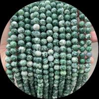 China Natural Round Gemstone Beads 8mm Kiwi Jasper Lapis Lazuli Loose Bead Strands for DIY Jewelry Making for sale