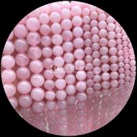 China Natural Gemstone Beads 8mm Round Loose Strands Rose Quartz Opalite Crystal Healing Stone for DIY Jewelry Making for sale