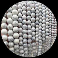 China Natural Gemstone Round Beads 8mm Multi Color Howlite Rhodonite Crystal for DIY Jewelry Making for sale