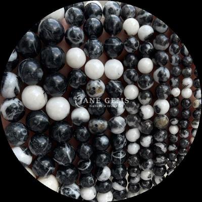 China Natural Gemstone Beads 8mm Round Loose Strands for DIY Jewelry Making Healing Crystal Assorted Colors for sale