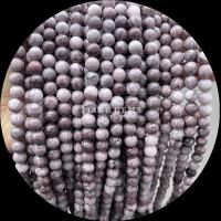 China 8mm Natural Gemstone Beads Hematite Yooperlite Crystal Healing Stone Loose Bead Strands for DIY Jewelry Making for sale