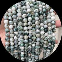 China 8mm Natural Gemstone Beads Hematite Yooperlite Crystal Healing Stone Loose Bead Strands for DIY Jewelry Making for sale