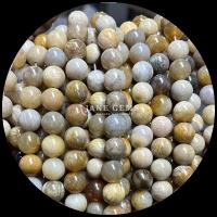 China Natural Gemstone Round Cut Loose Bead Strands 8mm Lapis Lazuli Blue Sandstone for DIY Jewelry Making for sale