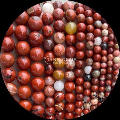 China Natural Gemstone Round Beads 8mm Assorted Colors Unakite Agate Loose Strands for Jewelry Making for sale