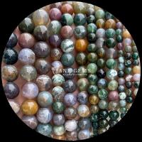 China Natural Gemstone Round Beads 8mm Assorted Colors Unakite Agate Loose Strands for Jewelry Making for sale