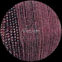 China Natural Gemstone Beads Round 8mm Faceted Loose Strands for DIY Jewelry Making Healing Crystal for sale