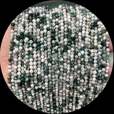 China Natural Gemstone Beads Round Shape 8mm Multi Color Rose Quartz Lapis Lazuli Faceted Loose Bead Strands for DIY Jewelry for sale