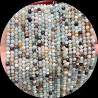 China Natural Gemstone Beads Round Shape 8mm Multi Color Rose Quartz Lapis Lazuli Faceted Loose Bead Strands for DIY Jewelry for sale