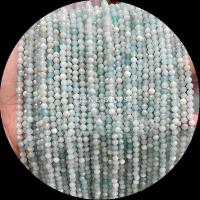 China Natural Gemstone Beads Round Shape 8mm Multi Color Rose Quartz Lapis Lazuli Faceted Loose Bead Strands for DIY Jewelry for sale