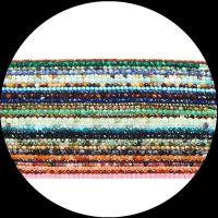 China Natural Gemstone Beads 4mm Round Loose Bead Strands for DIY Jewelry Making Assorted Colors for sale