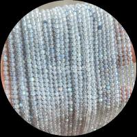 China Natural Crystal Gemstone Round Loose Beads 4mm Multi-Color Tourmaline Strands for DIY Jewelry Making for sale