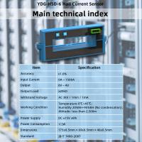China Closed Loop DC Hall Effect Current Sensor 0A-1500A Overload Protection Linkage Control for sale