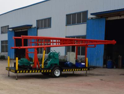 China SPJT300 Truck Mounted Rotary Drilling Rig - 500mm Hole Diameter, 300m Depth Capacity for Water Well Applications for sale