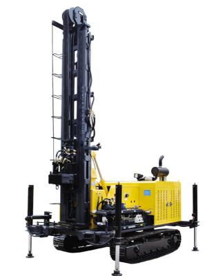 China KW10 Hydraulic Geothermal Drilling Rig - 120m Depth Capacity, 58kW Power, 3200 N.m Torque for Water Well and Geothermal Applications for sale