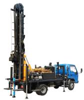 China KW20 Hydraulic Truck Mounted Water Well Drilling Rig - 200m Depth, 4-20 Inch Diameter, 92KW Diesel Engine for sale