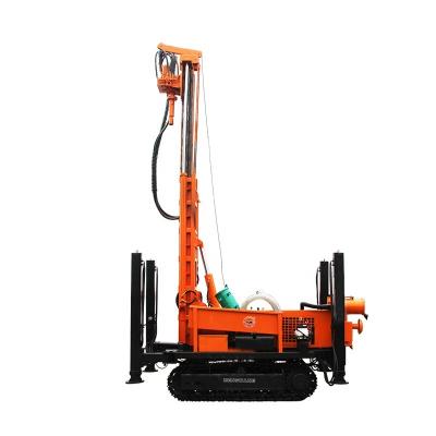 China Diesel Power 260m Water Well Rock Pneumatic Drilling Rig | 85kW Engine | 7000-9000N.m Torque for sale