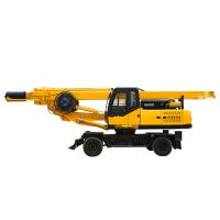 China Small Diesel Mining Rock Drilling Rig 85-126KW Power 10-30m Depth 500-1400mm Diameter Wheel 360 for sale