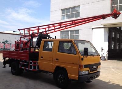 China CG-150 Hydraulic Truck Mounted Drilling Rig Machine - 150m Depth Capacity with 25KN Lifting Force for sale