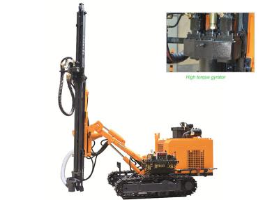 China KG420 Crawler Mounted Down The Hole Drill Rig - 90-115mm Hole Diameter, 25m Depth, 58KW Power for sale