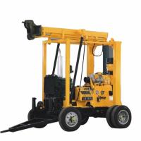 China YGD-200 Geological Water Borehole Drilling Rig 200m Depth with 15kW Diesel Engine and BW160 Mud Pump for sale