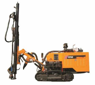 China KT5 Geotechnical Exploration Drilling Rig with 10m³/min Air Compressor, 140 KW Power for 80-105mm Holes for sale