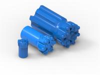 China Rock Drill Bits: Chisel, Cross, X & Button Types 32mm-150mm | DTH Bits φ70mm-φ508mm for sale