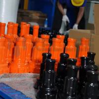 China Concave Face Spline DTH Tungsten Carbide Rock Drilling Button Bit φ90-508mm for Mining and Construction for sale