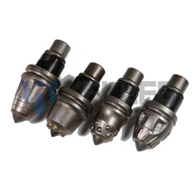 China Tungsten Carbide Core Barrel Bullet Teeth 25mm Head Diameter for Rock Bore Pile Augers and Coal Mining for sale